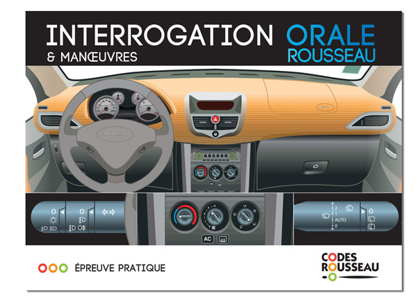 Question examen permis B, livret 100 questions du code de la route | Codes Rousseau